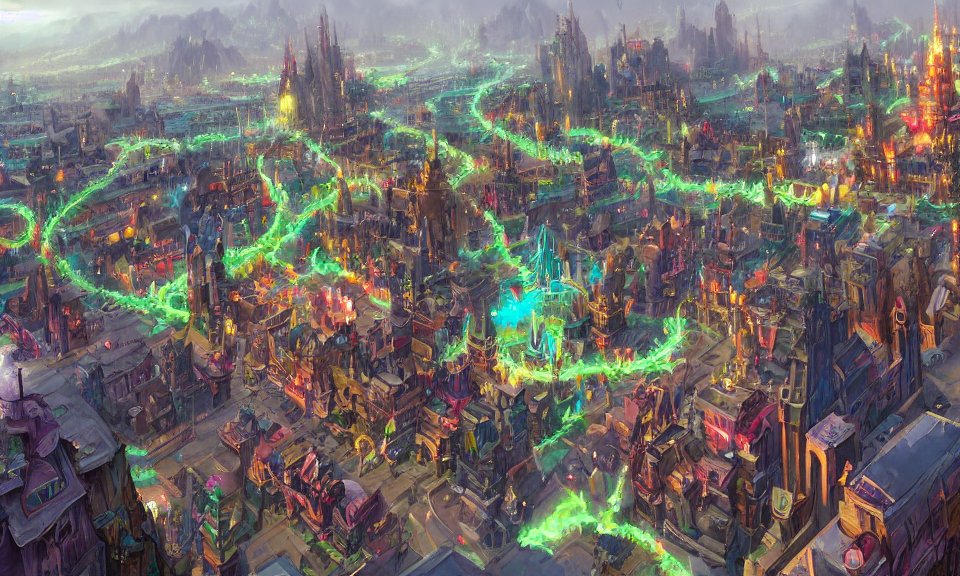 Magical Fantasy City