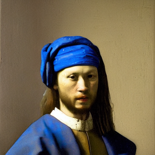 Johannes Vermeer Portrait