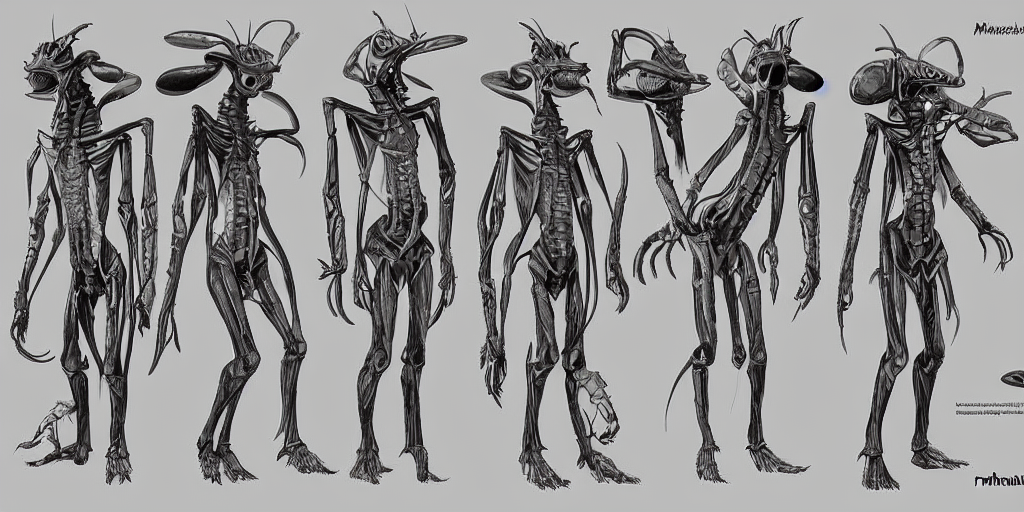 Alien Creature Design