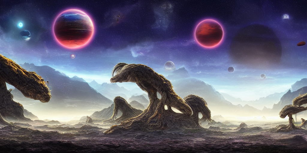 Alien Planet Creatures
