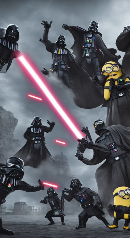 Minions Darth Vader