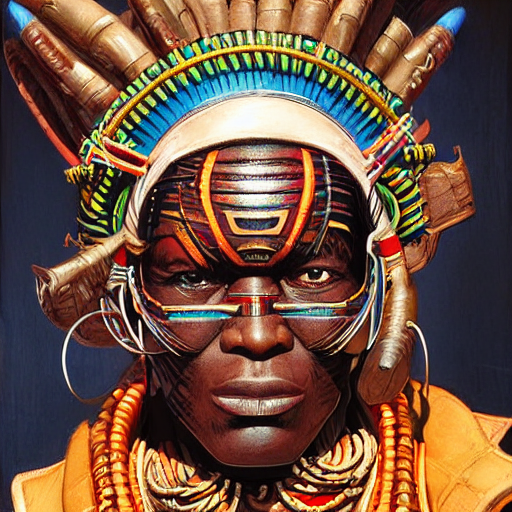 African Tribal Chief