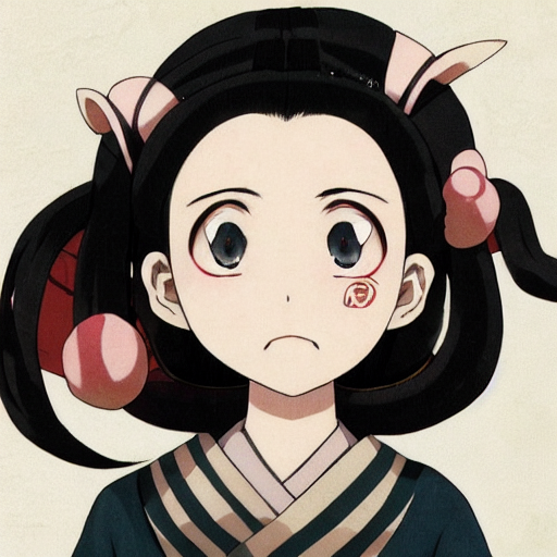 prompthunt: beautiful full body image of nezuko kamado from demon ...