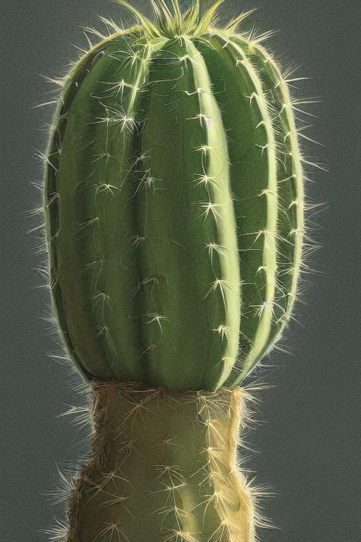Cactus Plant Drawing