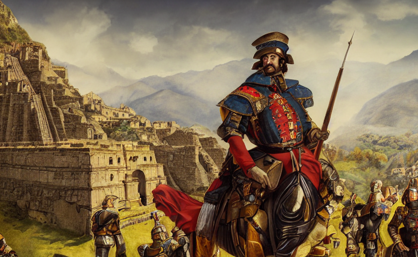 Francisco Pizarro And Incas