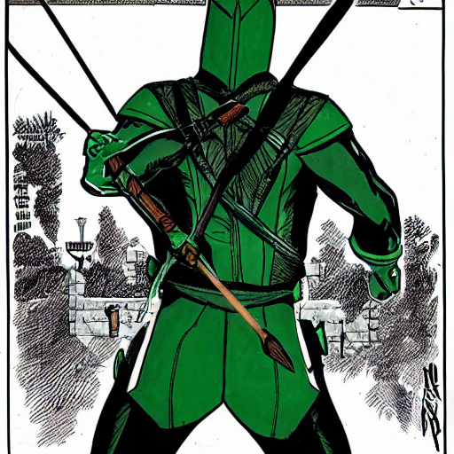 Green Arrow Quiver Comic