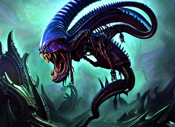 Queen Xenomorph Wallpaper