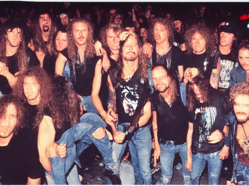 Metallica Fans 80s