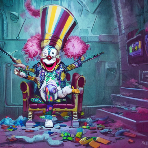 Krusty The Clown Cosplay
