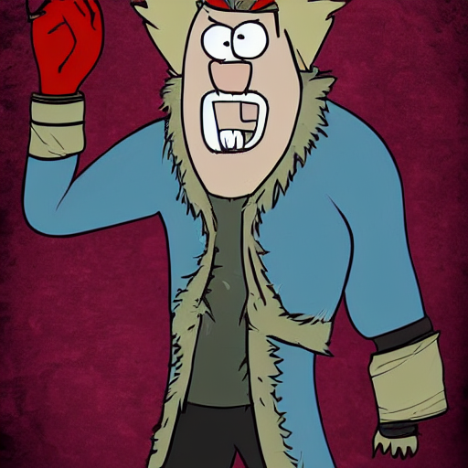 Regular Show Drawing Style