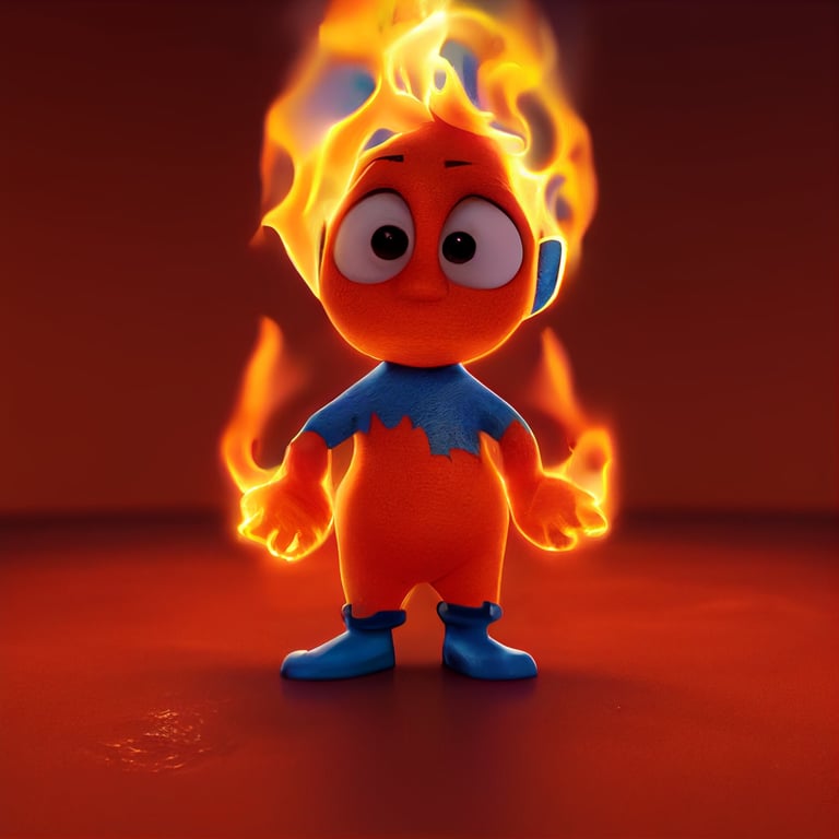 Animated Ball Of Fire