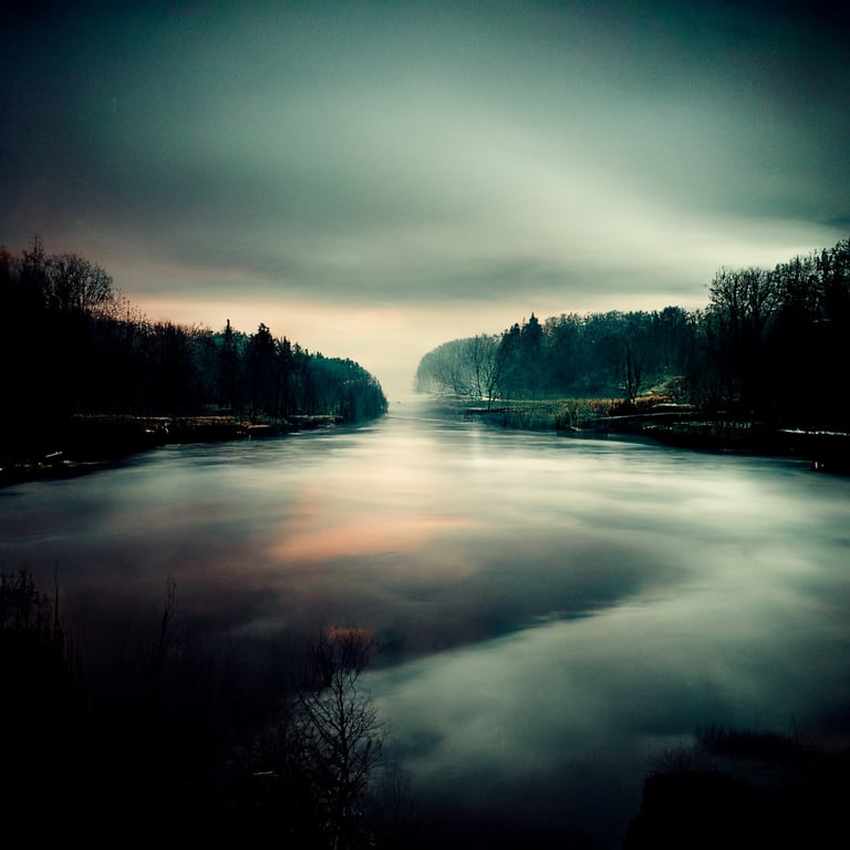 prompthunt: /imagine prompt: A beautiful view, Long Exposure