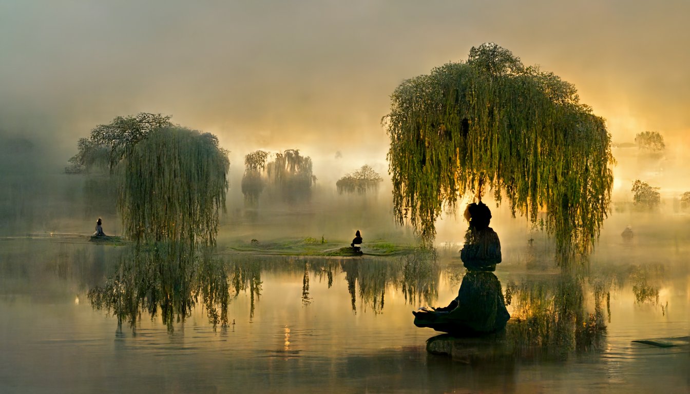 Weeping Willow Tree Wallpaper
