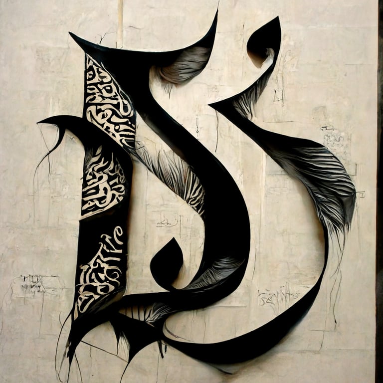 Arabic Calligraphy Graffiti