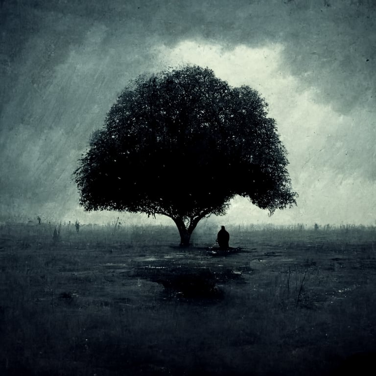 Sad Gloomy Background