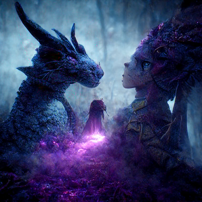 Dark Evil Dragons Wallpaper