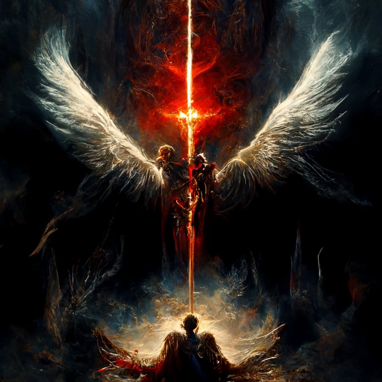 Michael Archangel Vs Lucifer