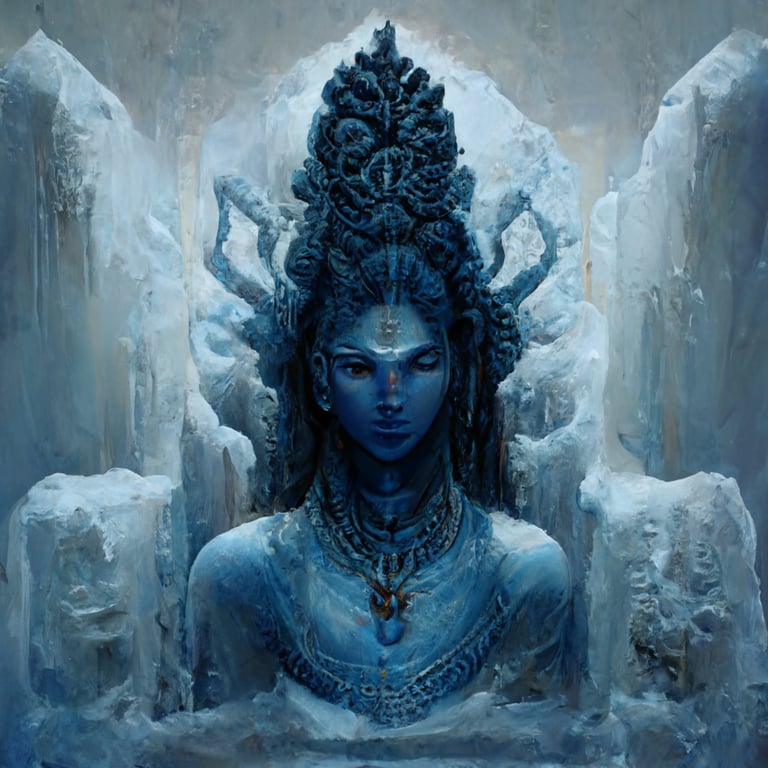 Shiva Goddess Of Ice And Snow