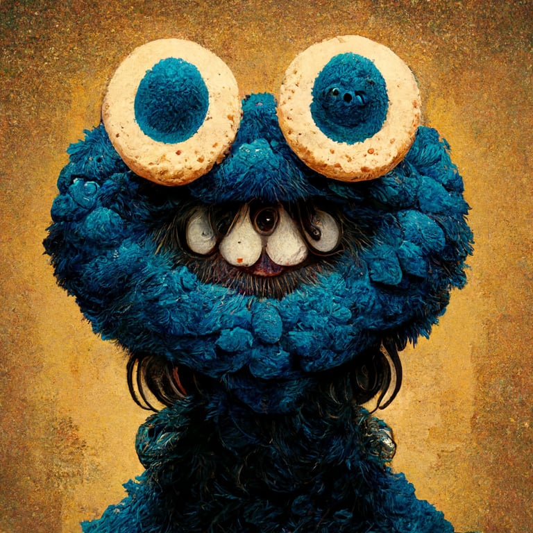 Cute Cookie Monster Wallpaper