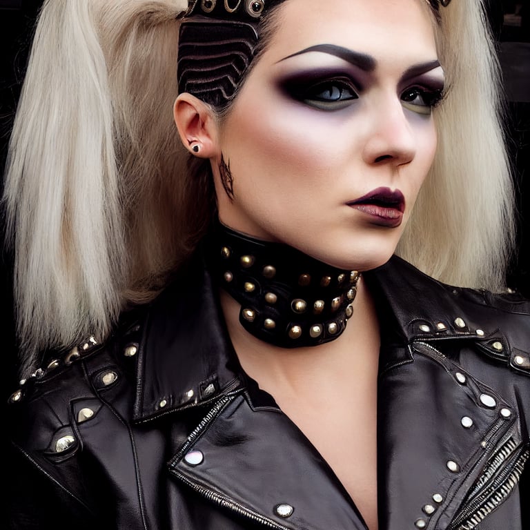 Biker Chick Makeup