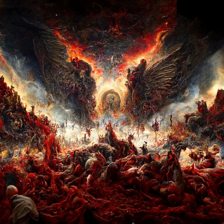 Hell Vs Heaven War