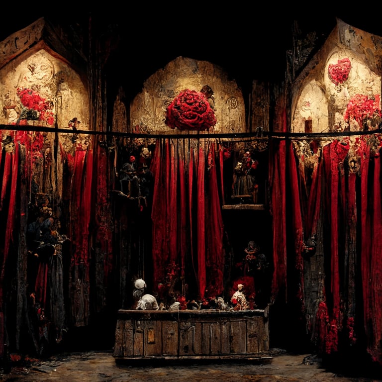 Medieval Theater Stage