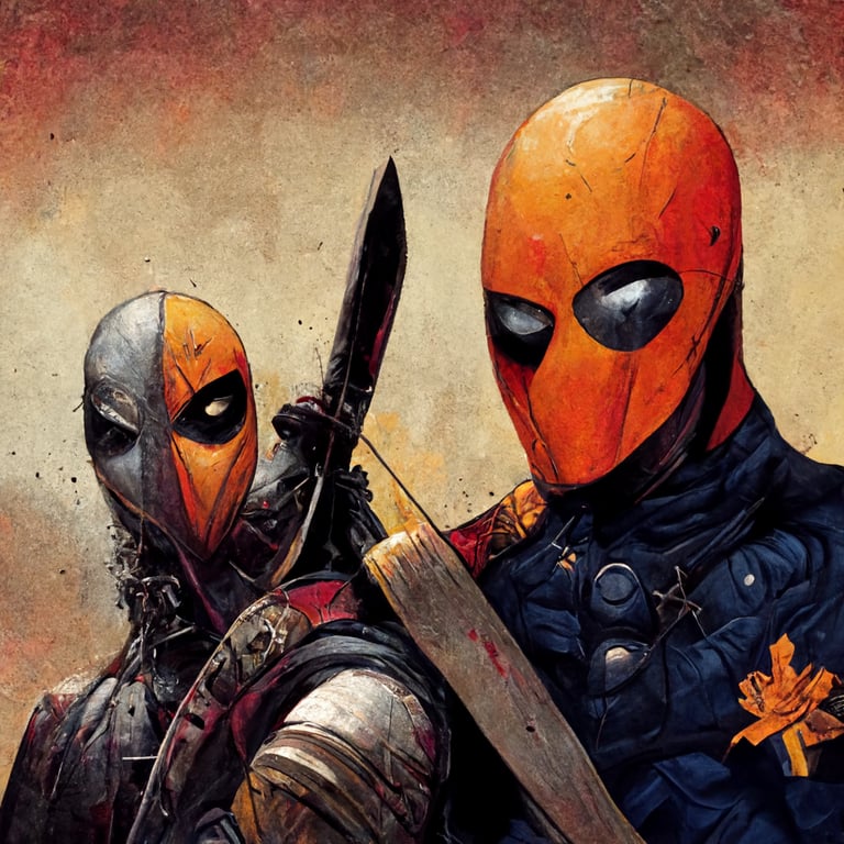 Deadpool Vs Deathstroke Wallpaper