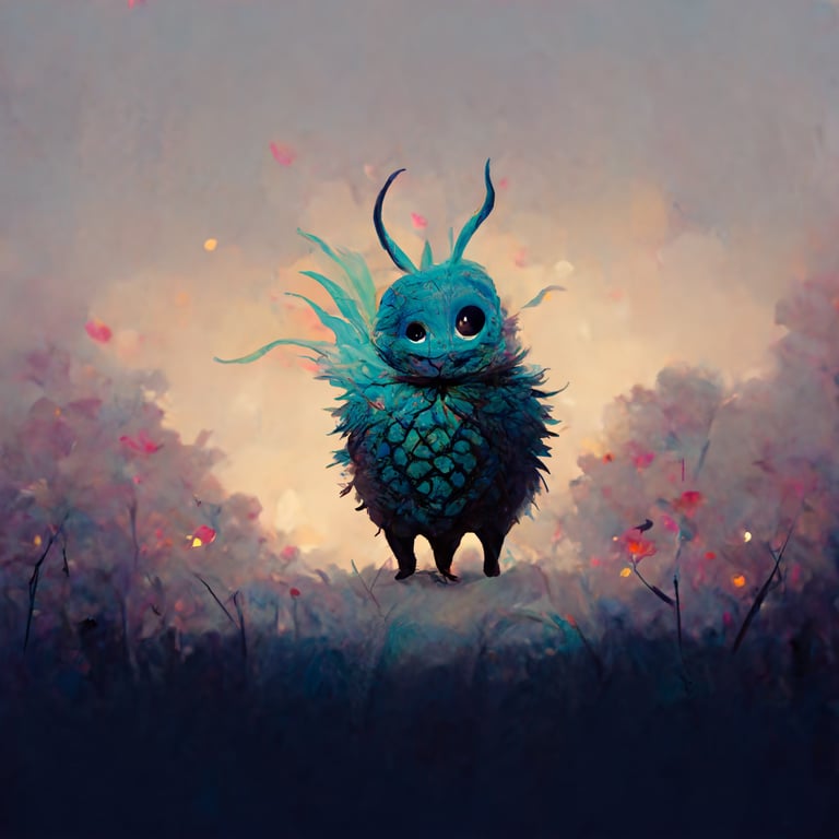 Cute Weird Creature Drawings