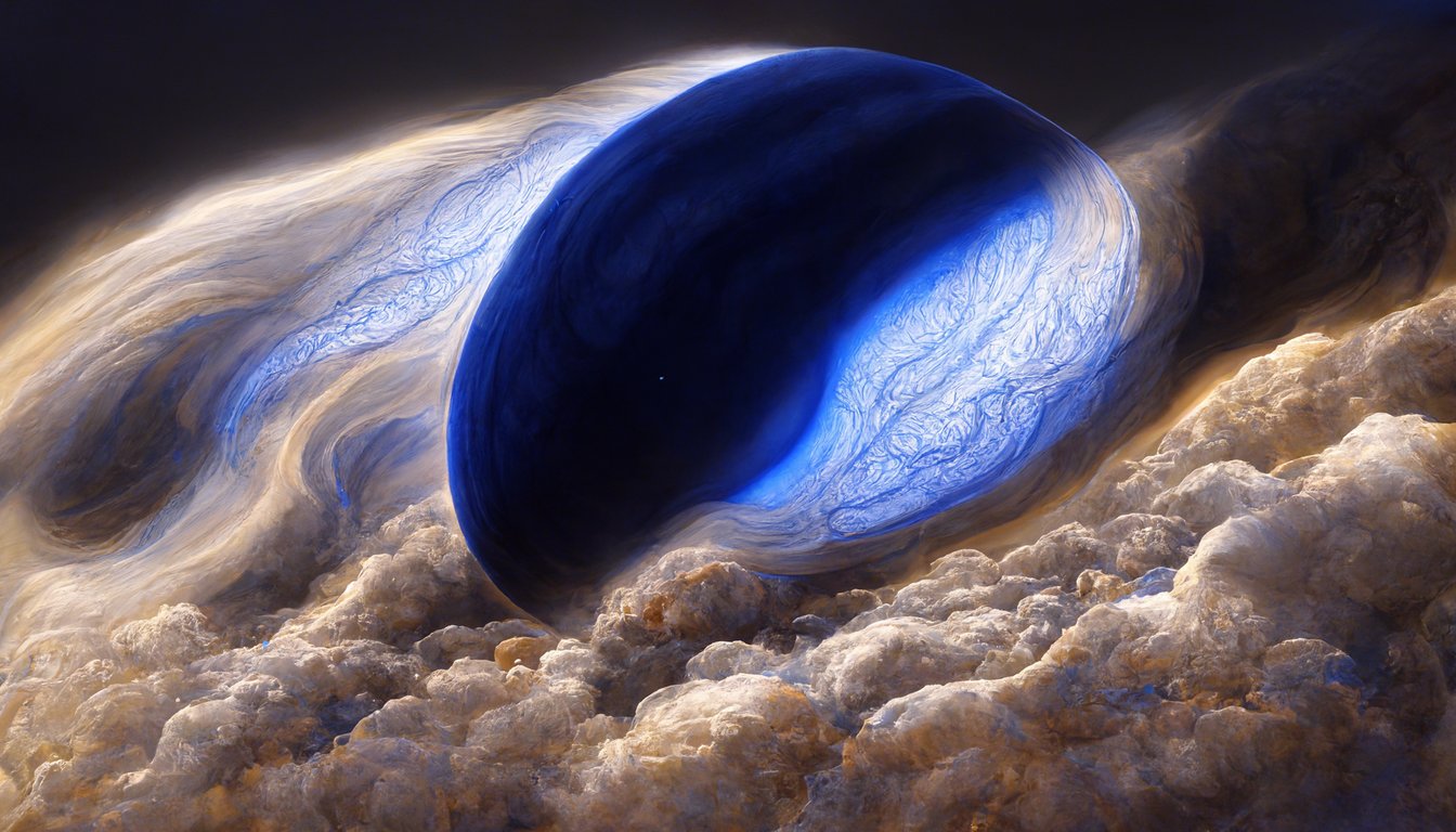 Blue Gas Giant