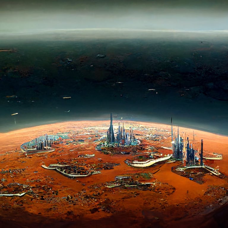 Building On Planet Mars
