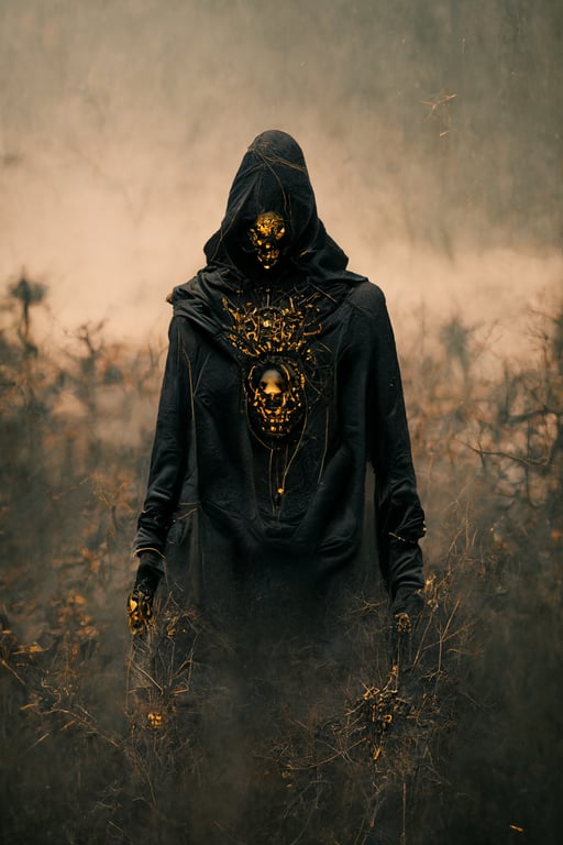 Dark Mysterious Figure