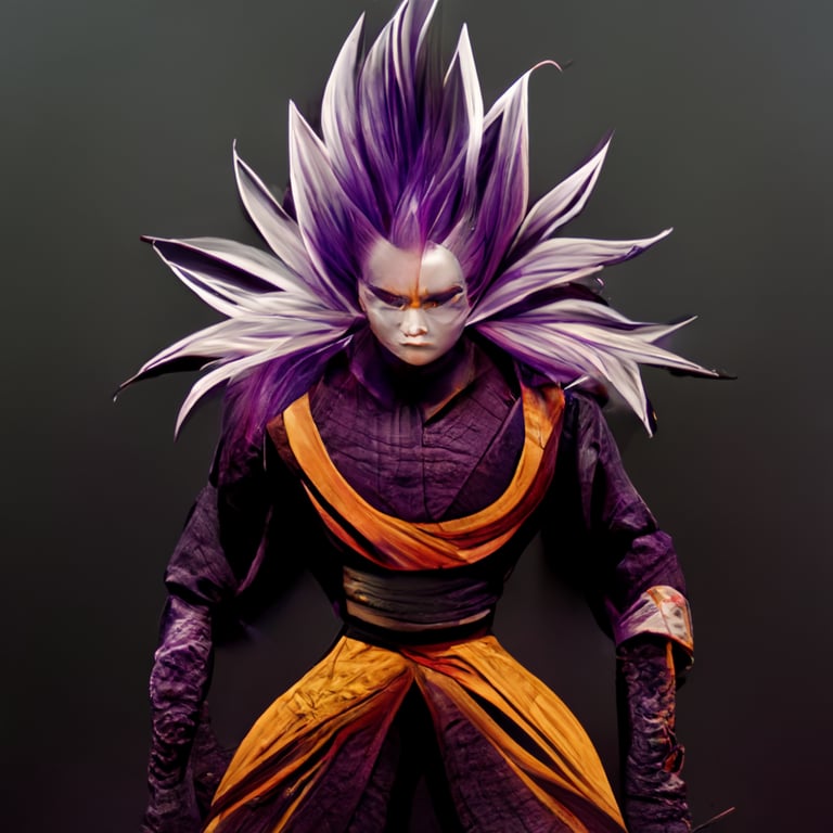 Goku Super Saiyan 5 Face