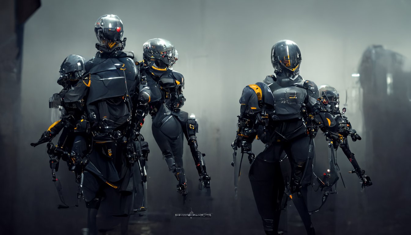 Futuristic Exosuit