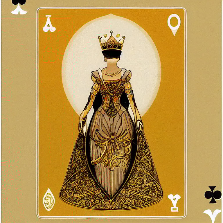 Queen Card Design
