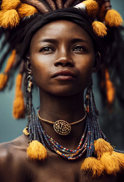 Beautiful African Tribal Women