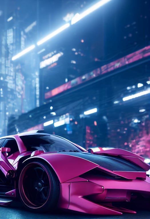 prompthunt: Cyberpunk jdm car, ultra-detailed body, intricate details ...