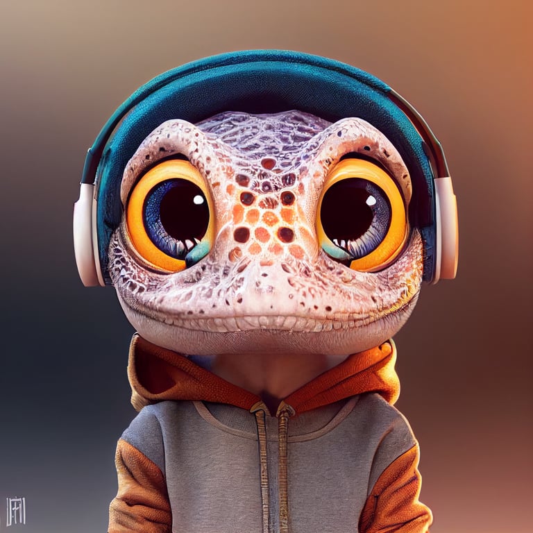 Cute Lizard