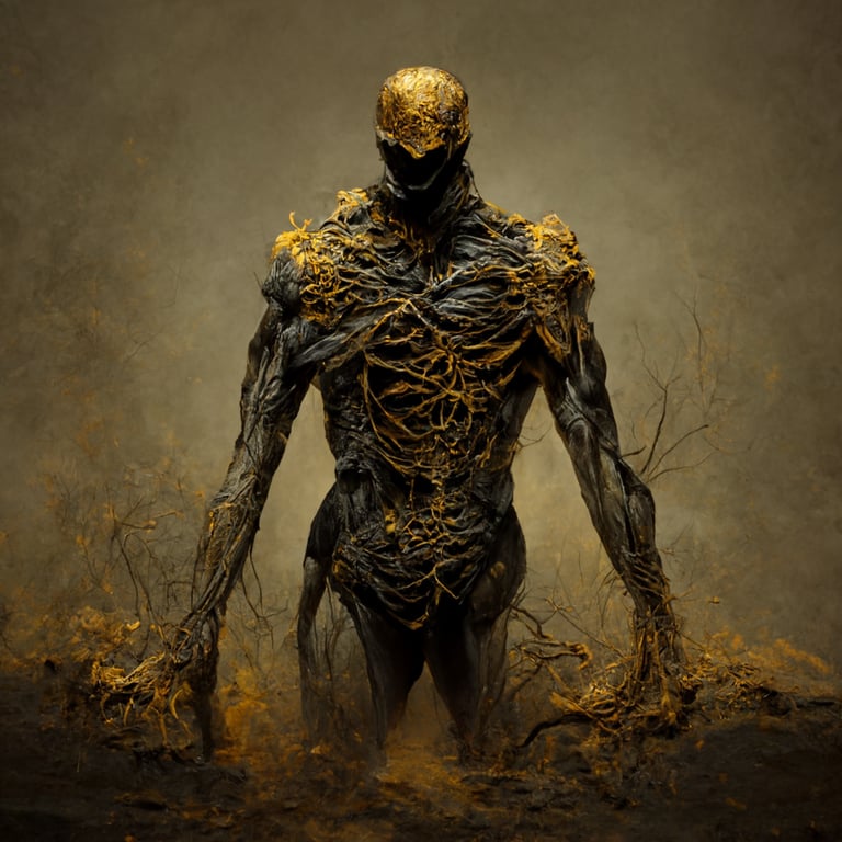 Pitch Black Creature