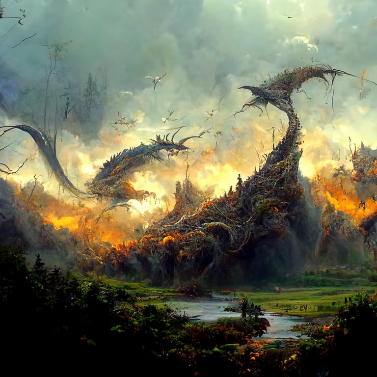 Fantasy War Landscape