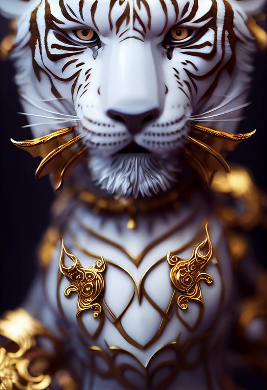 Fantasy White Tiger