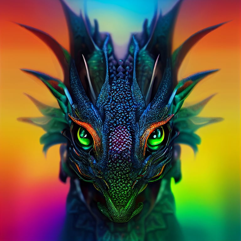 Dragon Face Wallpaper