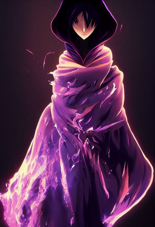 Anime Cloaked Figure