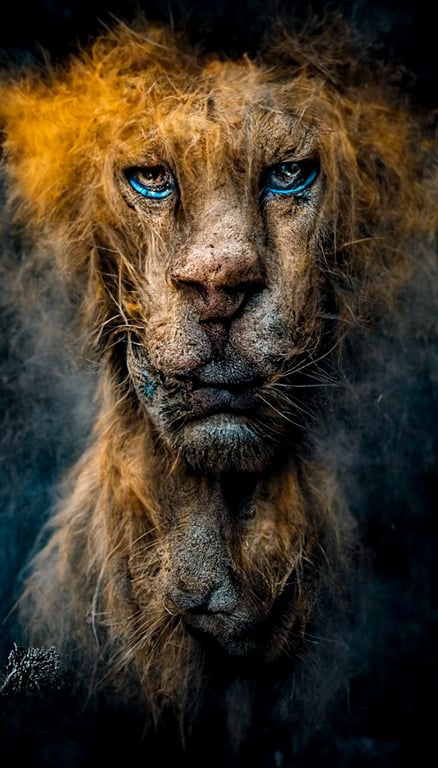 Alpha Male Lion