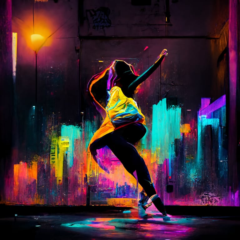 Hip Hop Dancer Artwork