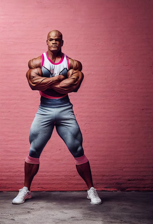 Bodybuilders Male Vascular