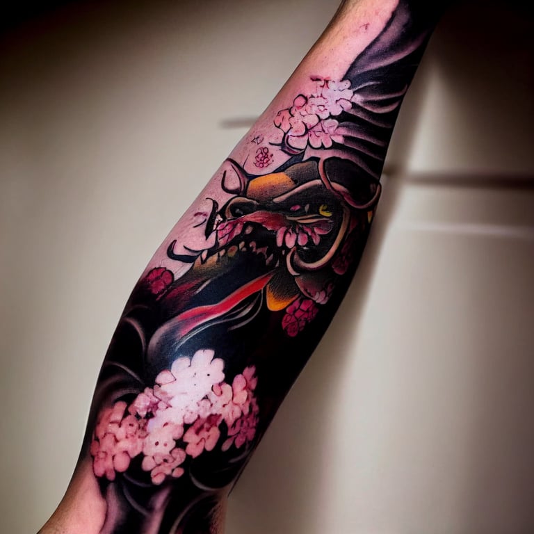 Japanese Demons Tattoos