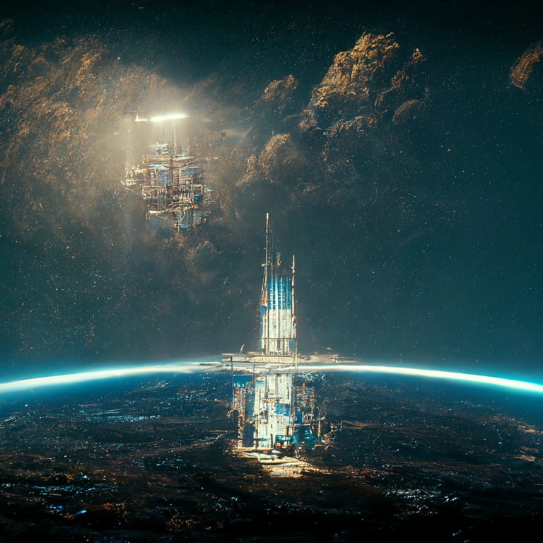 Giant Space Station