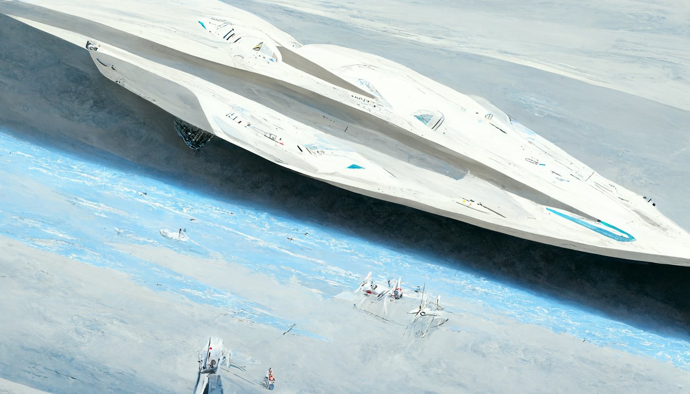 Space Carrier Concept Art