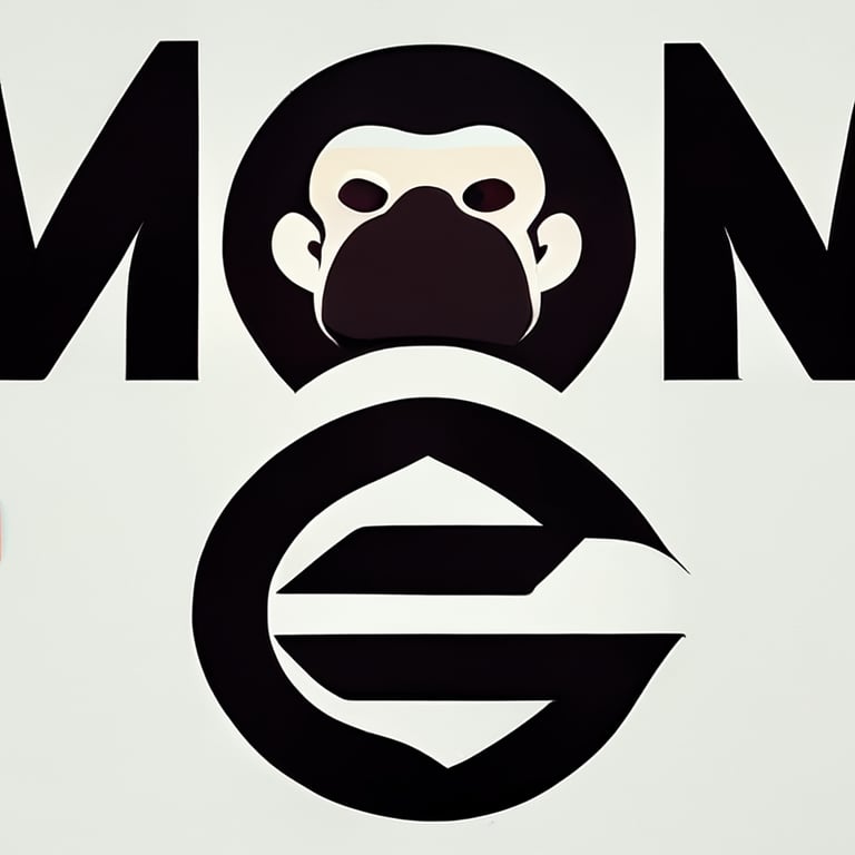 prompthunt: monkey esport logo