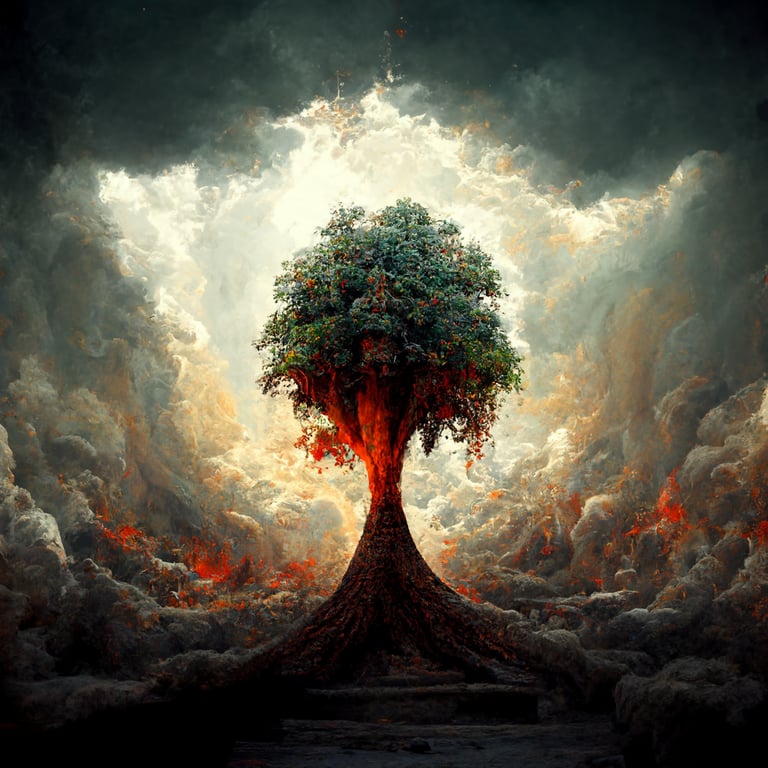 Heaven And Hell Tree